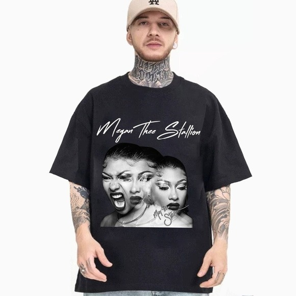 Shirts | Megan Thee Stallion 9s Rapper Shirt | Poshmark